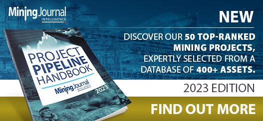 Mining Journal Intelligence Project Pipeline Handbook 2023 Mining Journal Intelligence Project Pipeline Handbook 2023